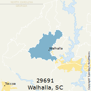 Walhalla (zip 29691), SC