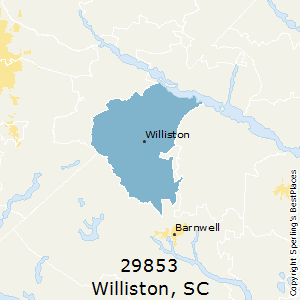 Williston (zip 29853), SC