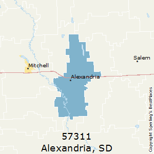Alexandria (zip 57311), SD