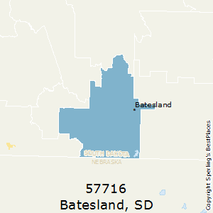 Batesland (zip 57716), SD