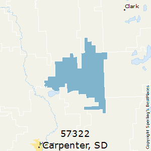 Carpenter (zip 57322), SD