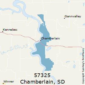 Chamberlain (zip 57325), SD
