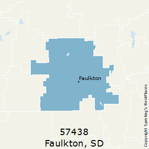 Faulkton (zip 57438), SD