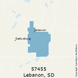 Lebanon (zip 57455), SD