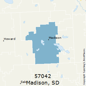 Madison (zip 57042), SD