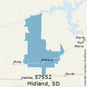 Midland (zip 57552), SD