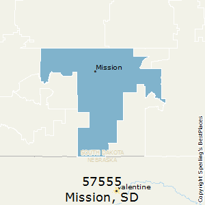 Mission (zip 57555), SD