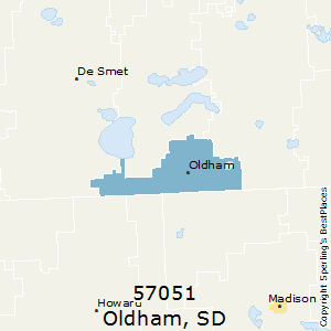 Oldham (zip 57051), SD
