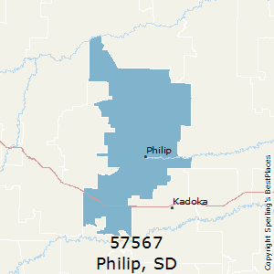 Philip (zip 57567), SD