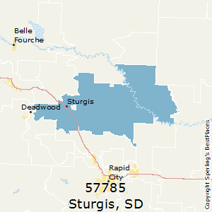Sturgis (zip 57785), SD
