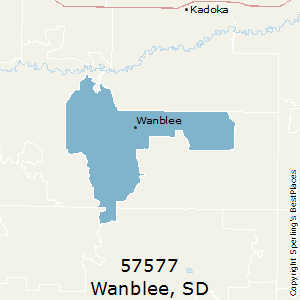 Wanblee (zip 57577), SD