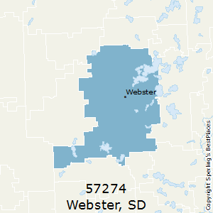 Webster (zip 57274), SD