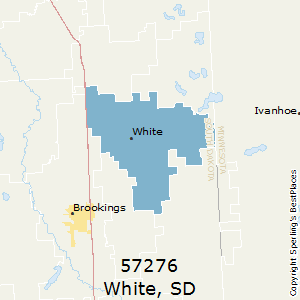 White (zip 57276), SD