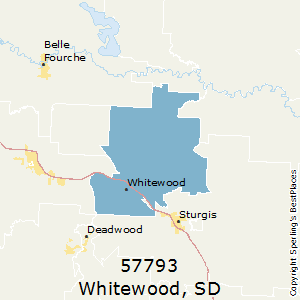 Whitewood (zip 57793), SD