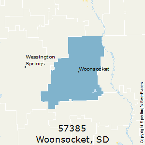 Woonsocket (zip 57385), SD