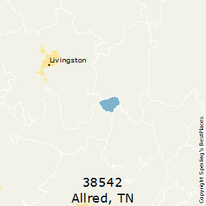 Allred (zip 38542), TN