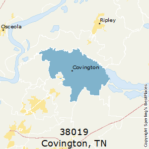 Covington (zip 38019), TN