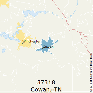 Cowan (zip 37318), TN
