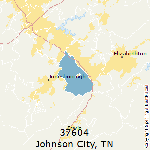 Johnson City Tn Zip Code Map - United States Map