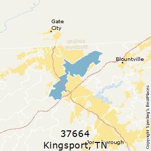 Kingsport (zip 37664), TN