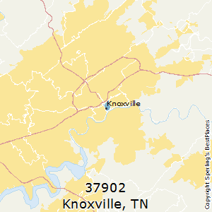 Zip Code Map Knoxville 37922