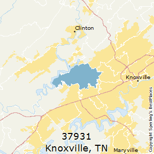 Zip Code Map Knoxville 37922