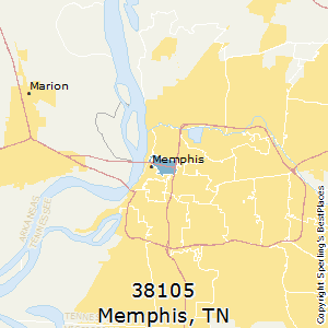 Memphis (zip 38105), TN