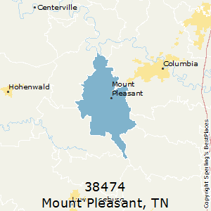 Mount Pleasant Zip Code Map - Map