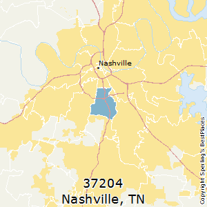 Best Places to Live in Nashville (zip 37204), Tennessee