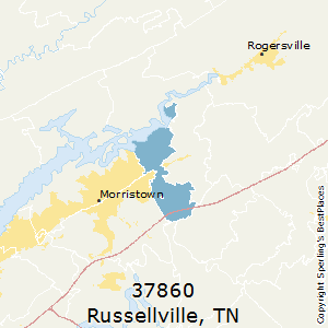 Russellville (zip 37860), TN
