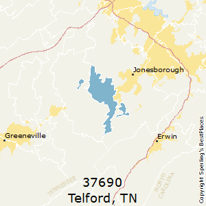 Telford (zip 37690), TN
