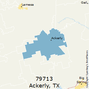 Ackerly (zip 79713), TX