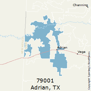 Adrian (zip 79001), TX