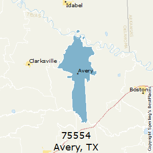 Avery (zip 75554), TX