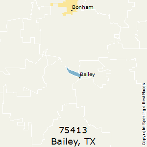 Bailey (zip 75413), TX