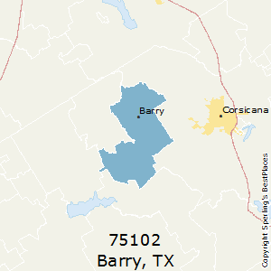 Barry (zip 75102), TX