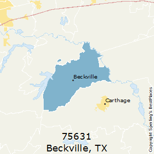 Beckville (zip 75631), TX