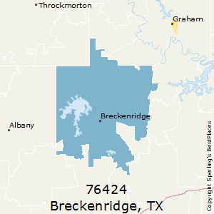 Breckenridge (zip 76424), TX