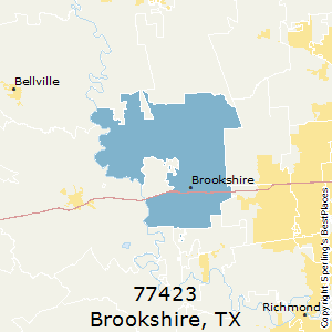 Brookshire (zip 77423), TX