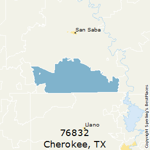 Cherokee (zip 76832), TX