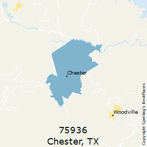 Chester (zip 75936), TX