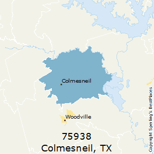 Colmesneil (zip 75938), TX