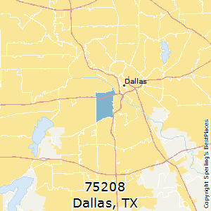 Dallas (zip 75208), TX