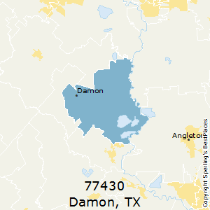 Damon (zip 77430), TX
