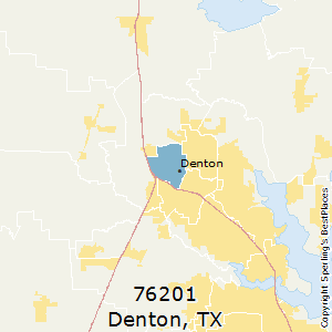 Denton (zip 76201), TX
