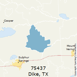 Dike (zip 75437), TX