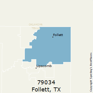 Follett (zip 79034), TX