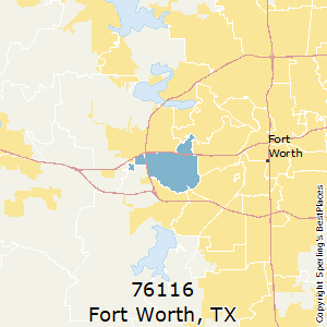 Best Places to Live in Fort Worth (zip 76116), Texas