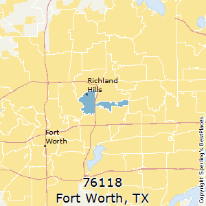 Fort Worth Texas Zip Code Map - Map