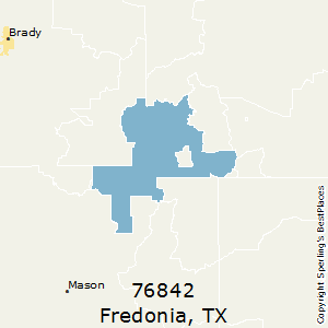 Fredonia (zip 76842), TX